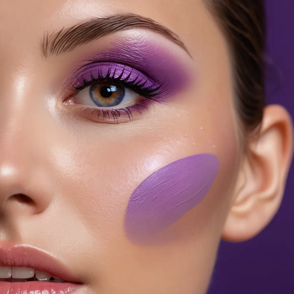 The Function of Purple Concealer in Beauty Routines